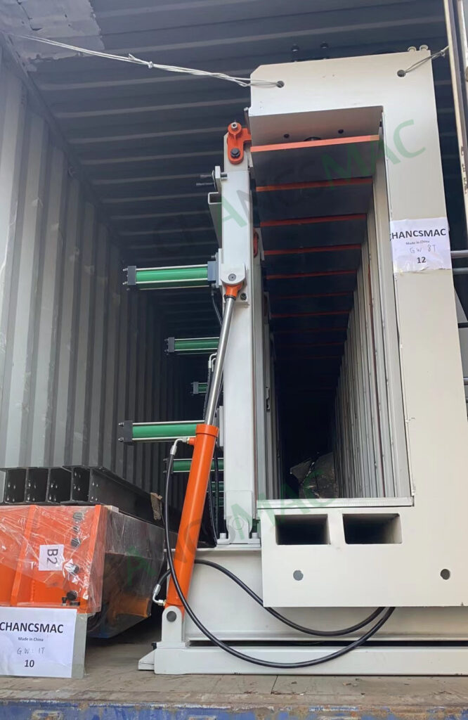 Glulam press machines shipping to Australia | CHANCSMAC