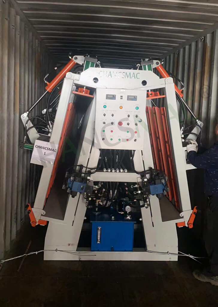 2 sets 5.2m long A press shipping to Dubai | CHANCSMAC