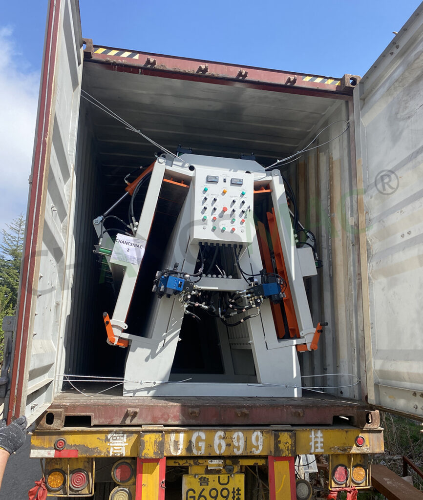 2 sets 5.2m long A press shipping to Dubai | CHANCSMAC
