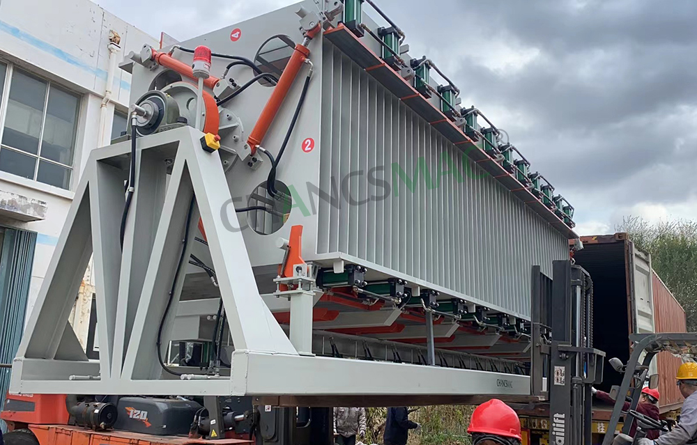 6200mm long Rotary press is shipping to Dubai | CHANCSMAC