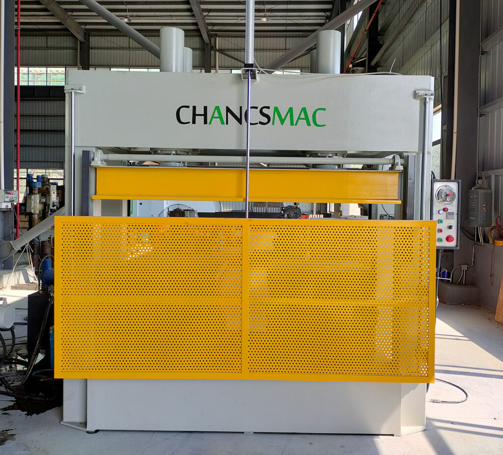 HF plywood bending press finished for end user | CHANCSMAC